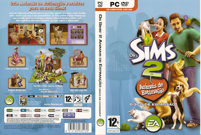 Capas para PS2, DVD, PS1 e muito mais.: Capas The Sims 2
